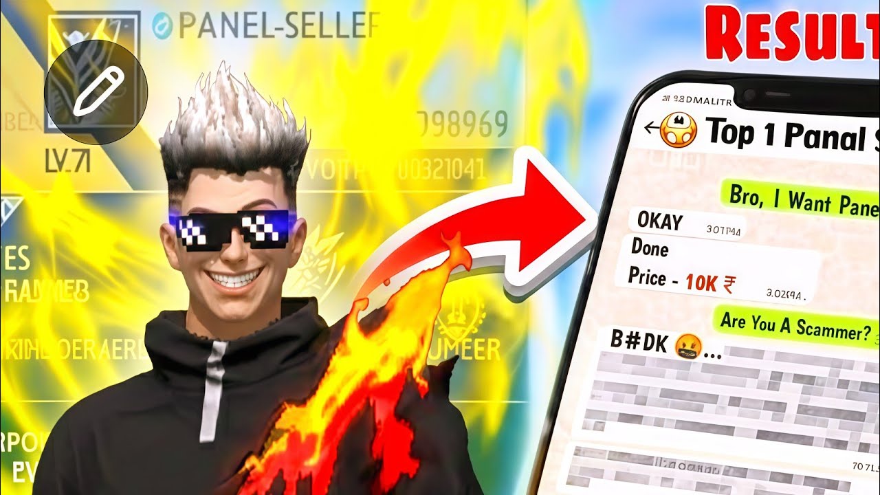 I prank with Top 100 panel seller 🤣😅Results Shocking 🤯 #dbbgamer #freefire - YouTube