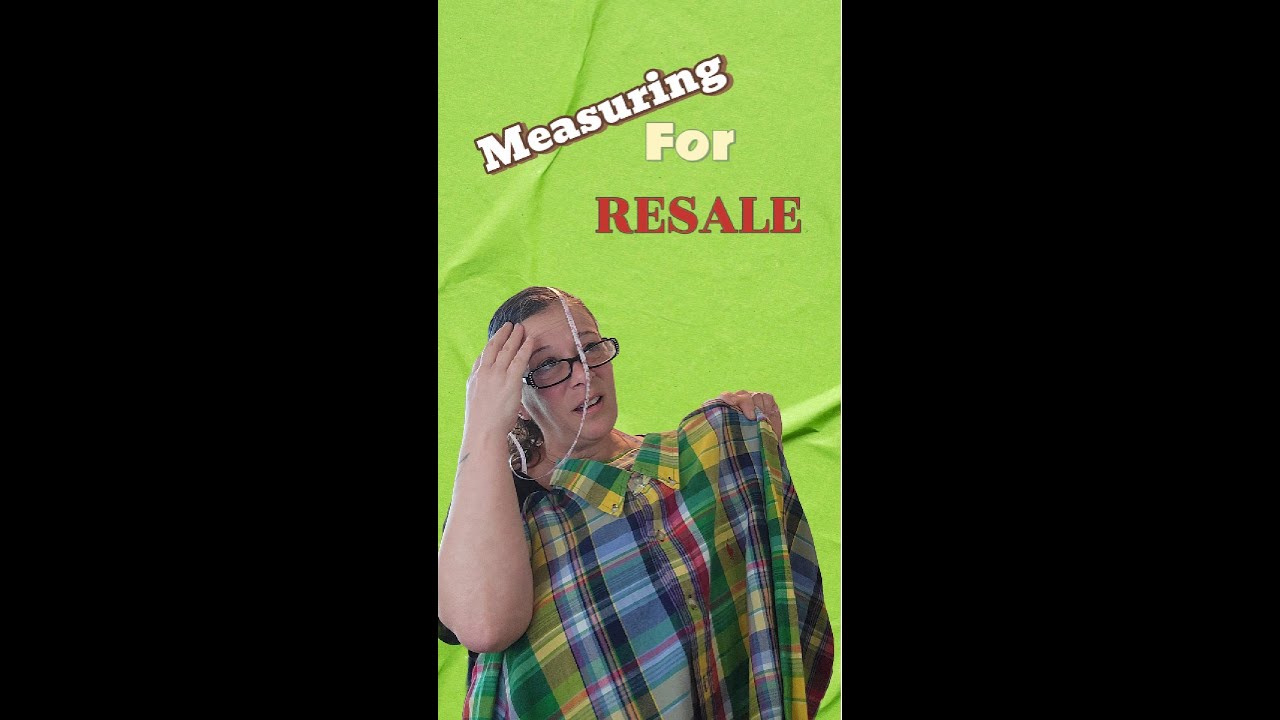 How to Measure Shirts to Sell on Ebay, Poshmark and More - YouTube