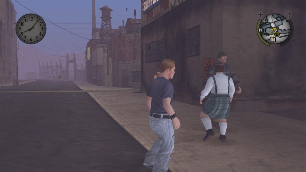 Bully [PS5] Eunice Taunts Townies/Dropouts - YouTube