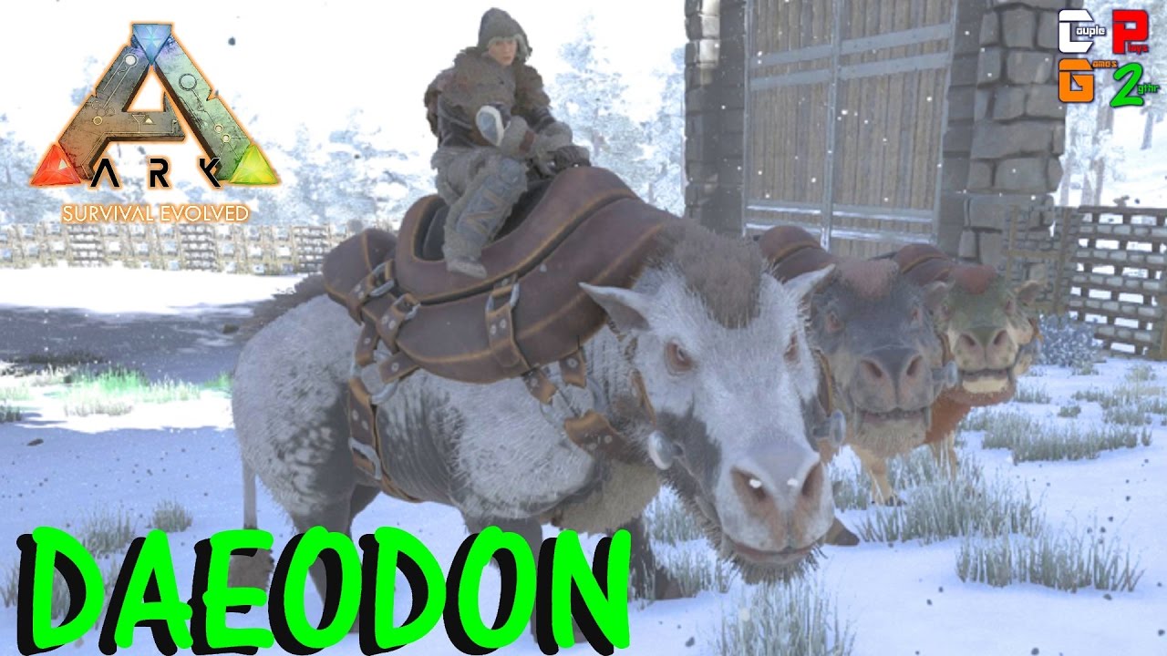 Ark Survival Evolved - DAEODON TAMING - S06E48 - CouplePlaysGames2gthr ...
