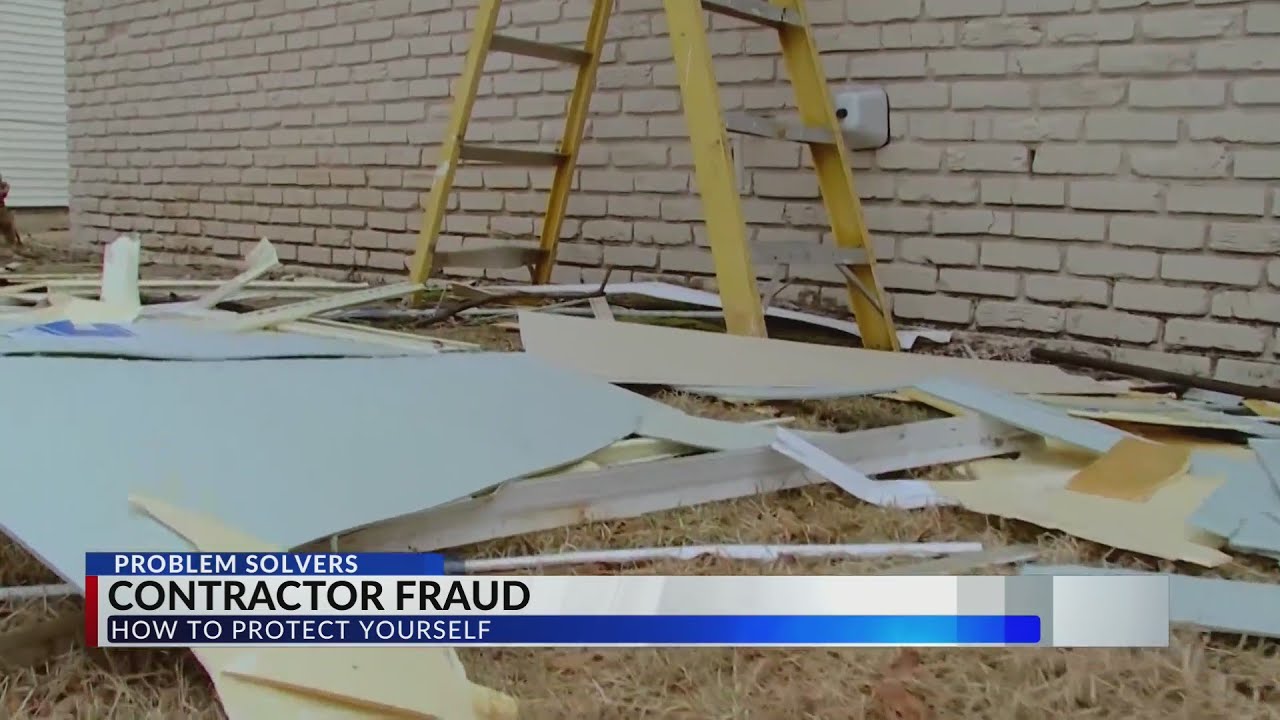 How to get a bad contractor arrested - YouTube