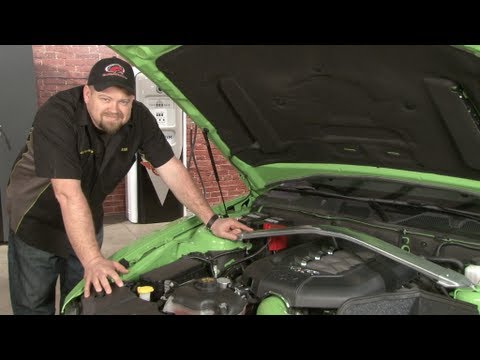 Mustang Strut Tower Brace 2010-2014 Installation - YouTube