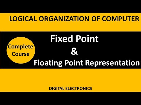 Fixed and Floating Point Numbers | Representation of Floatint Point Numbers in binary | BCA LOC ...