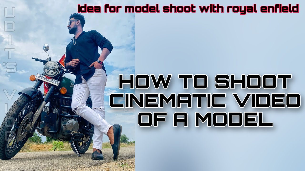 #cinematic #video #shoot of a #model || #videography #shootwithbike ...