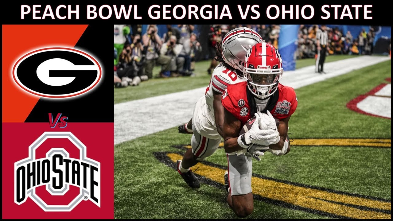 #1 Georgia vs #4 Ohio State CFP Semifinal FULL GAME Highlights | 2022 ...