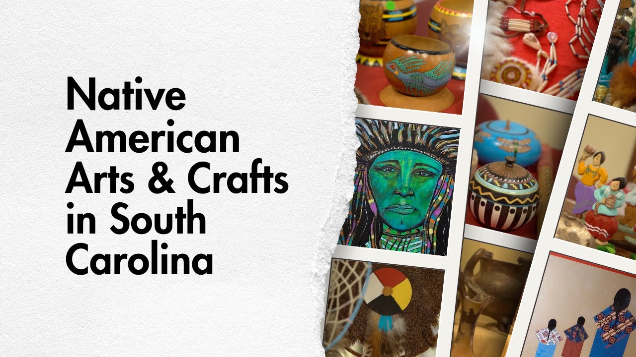 Native American Arts & Crafts in South Carolina - YouTube
