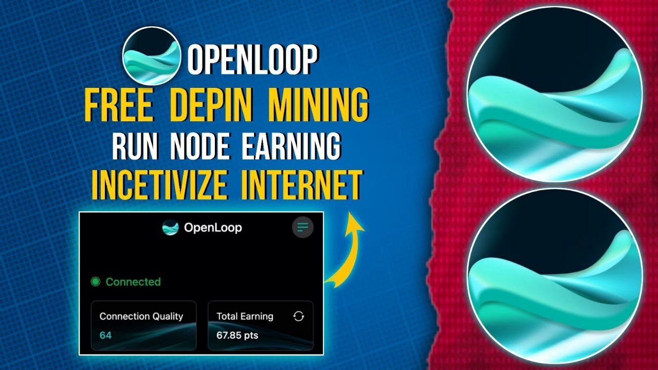 OPENLOOP Depin Mining Project | Run Node Earn Points | Unused Bandwidth #openloop - YouTube