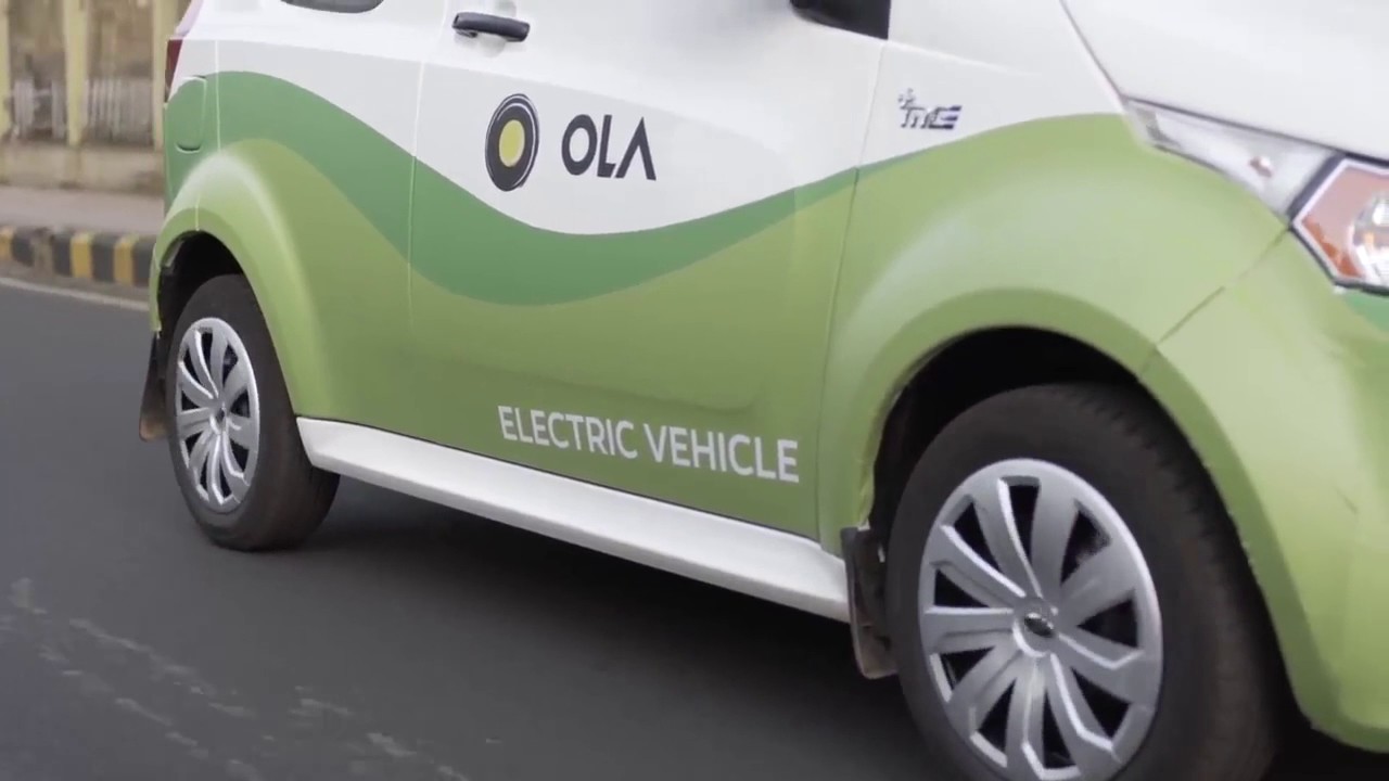 Ola partners with Govt to build an Electric Mobility Ecosystem - YouTube