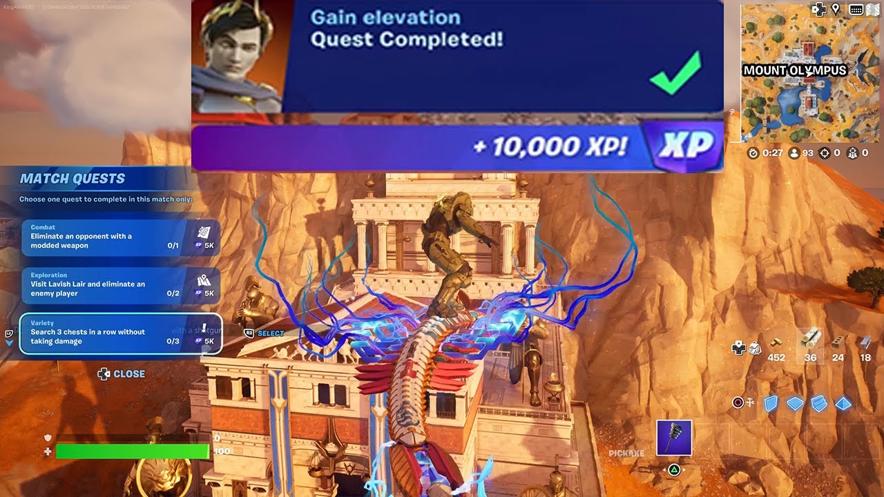 How to EASILY Gain elevation Fortnite locations Quest! - YouTube