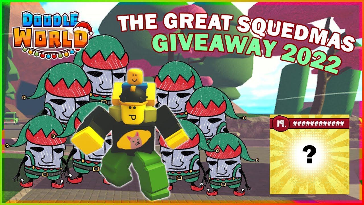 The Greatest Christmas Giveaway In Doodle World Squedmas 2022 Day 19 Advent Code Free Mht