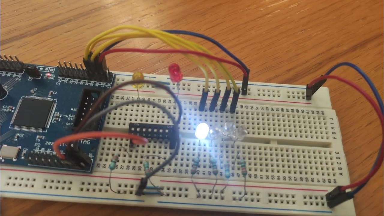 Máquina de Estados CPLD VHDL de 4 estados - YouTube