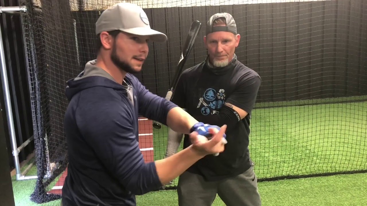 Brady Hitting Lessons 1 and 2 with Coach Mike Brumley Atlanta Braves ...