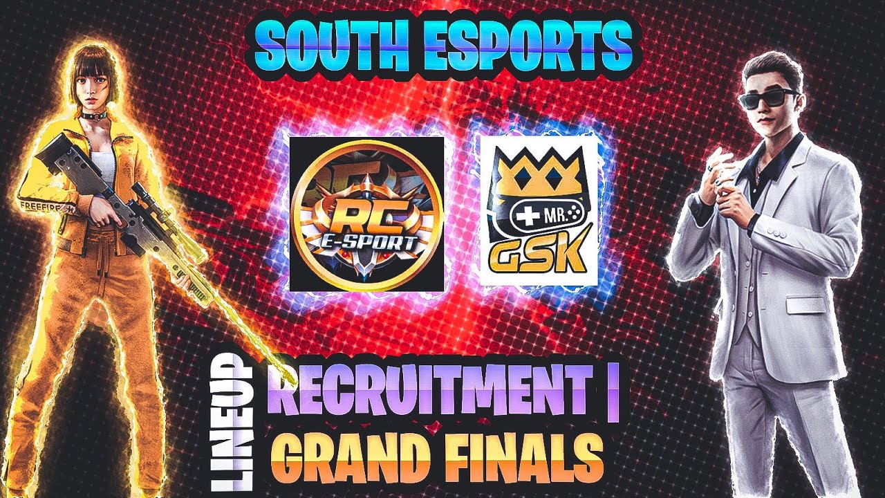 SOUTH ESPORTS LINE UP RECRUITMENT | GRAND FINALS 🏆💯💯 - YouTube