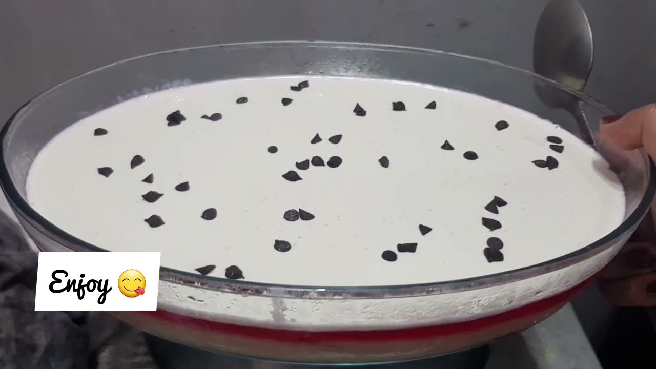 English Jello Custard Trifle | Custard Trifle | Layered Trifle Dessert ...