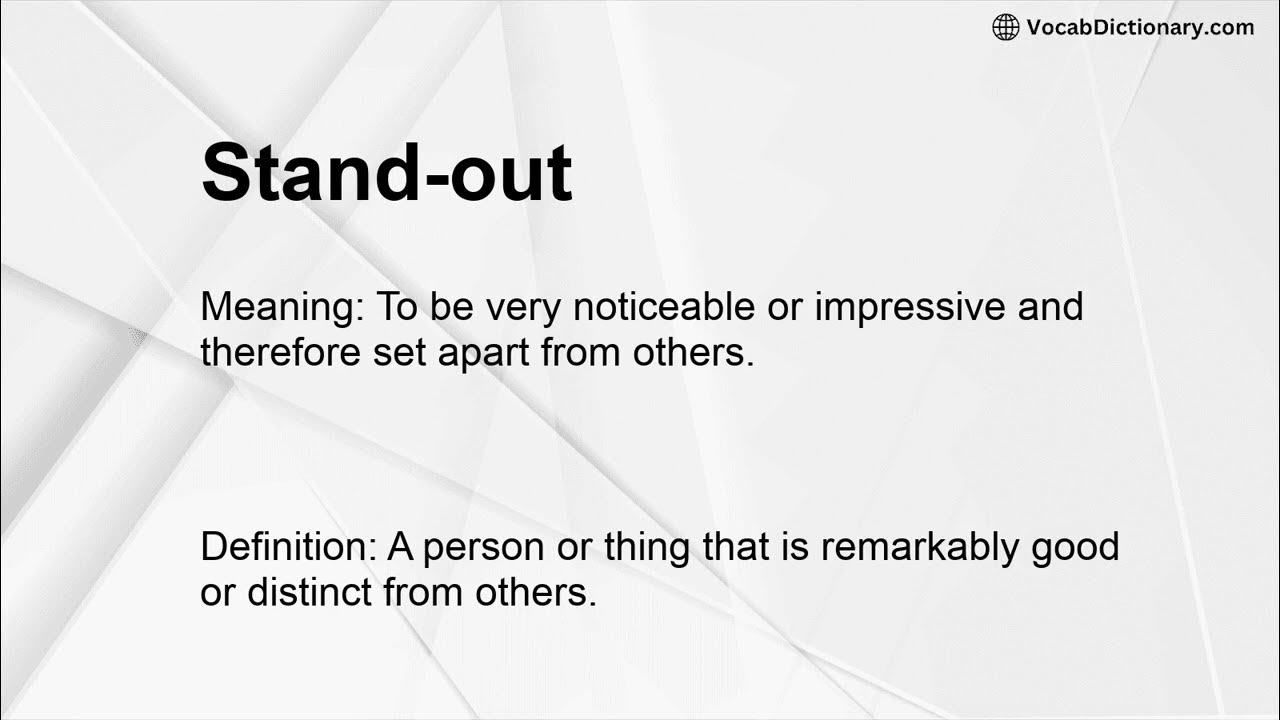 Stand out Meaning YouTube stand-out-meaning-youtube