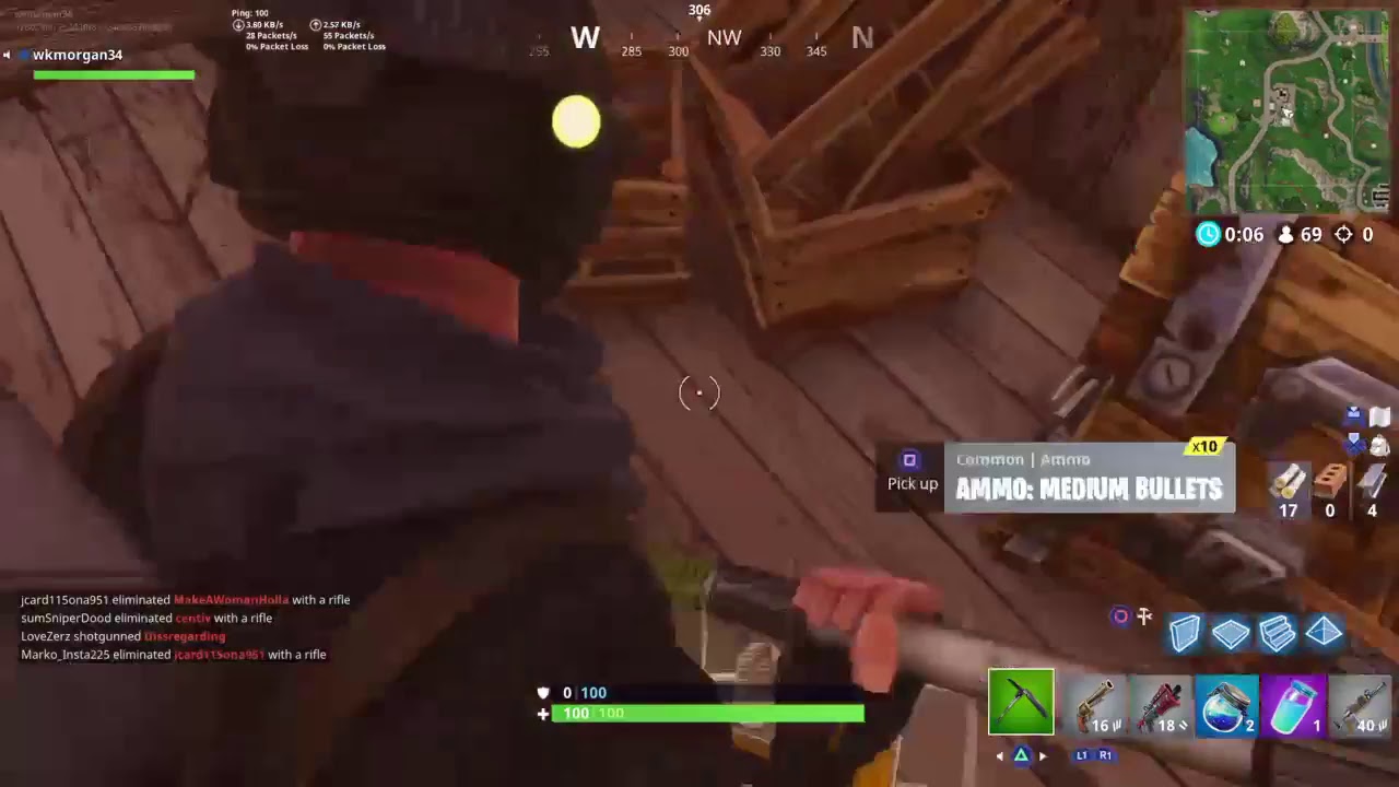 Johnny plays fortnite - YouTube