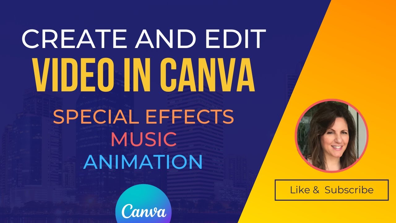 HOW TO CREATE AND EDIT A VIDEO IN CANVA - YouTube