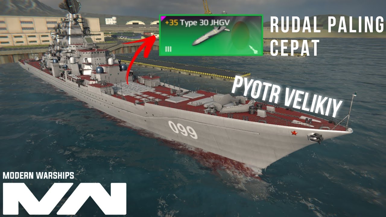 VELIKY BUILD RUDAL TYPE 30 JHGV SPEEDNYA DILUAR NALAR MODERN WARSHIPS ...
