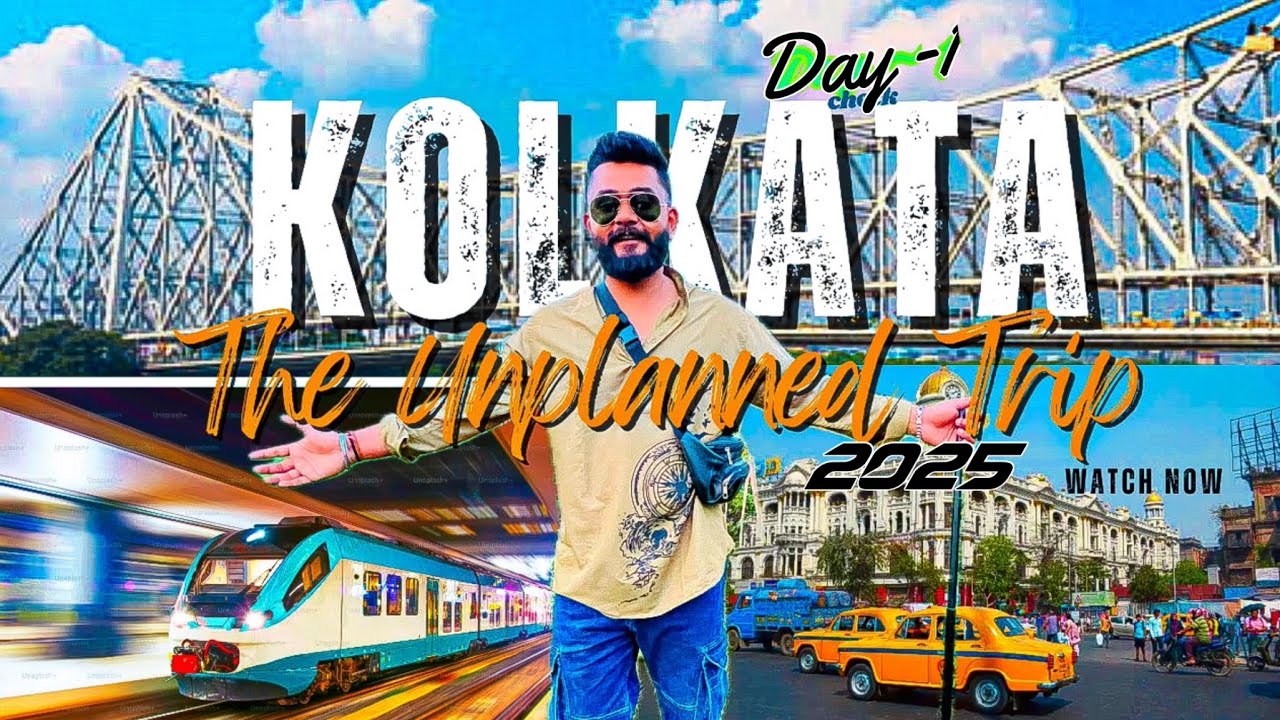 Amazing Kolkata Trip 2025 🤩| PART 1 | Eye Catching Train Journey from ...