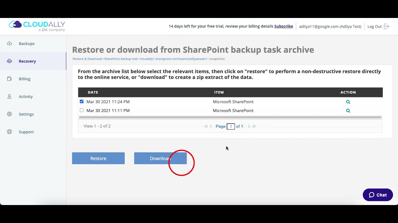 How To Recover Sharepoint Sites And Subsites Youtube