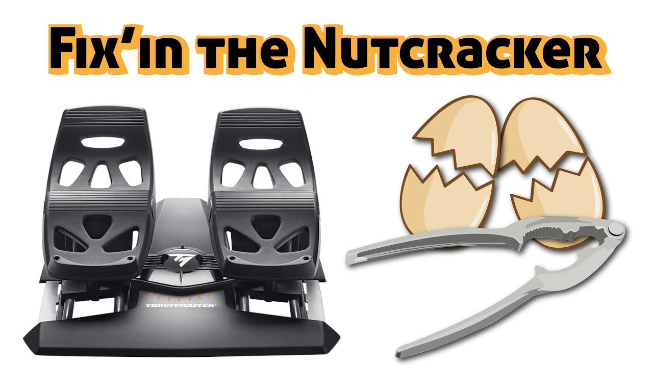 Widen your rudder peddals now ! | Thrustmaster T-Flight Rudder pedal ...