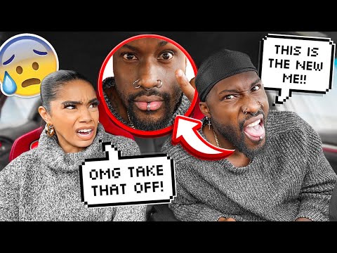 PIERCING MY ENTIRE FACE & SURPRISING MY FIANCEÉ! *BAD IDEA*
