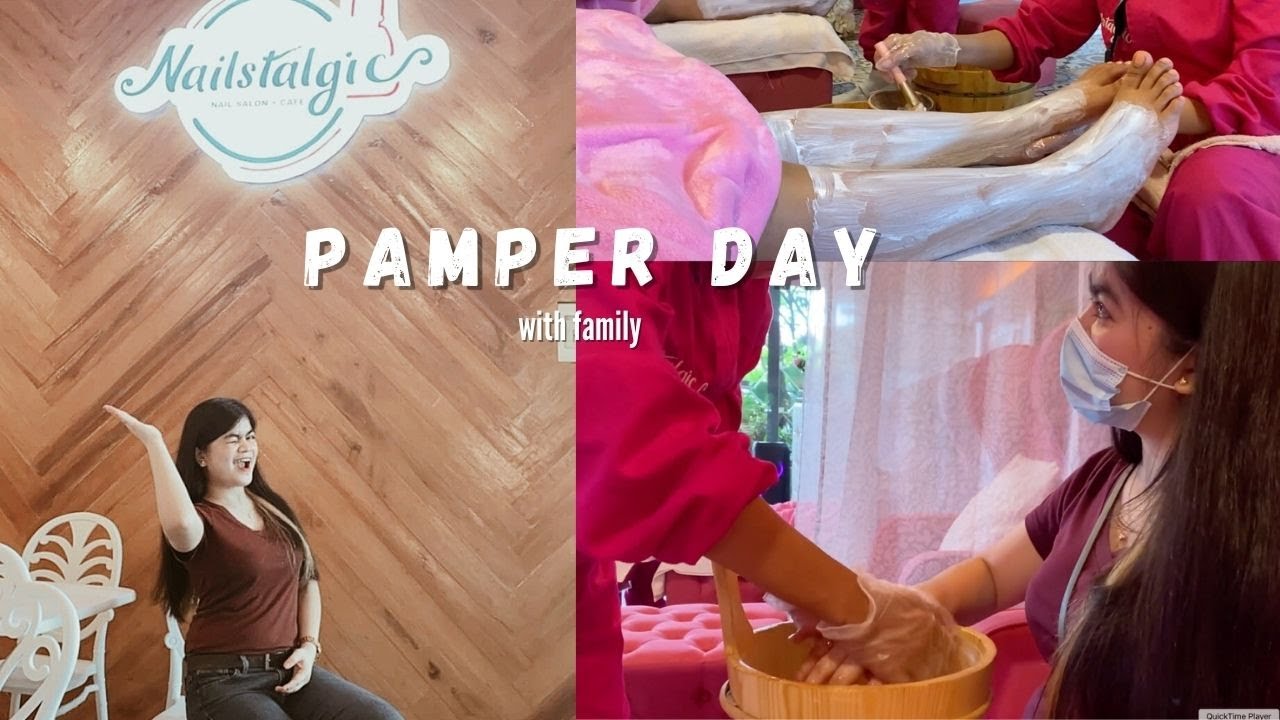 PAMPER DAY (relaxing weekend with family) - YouTube
