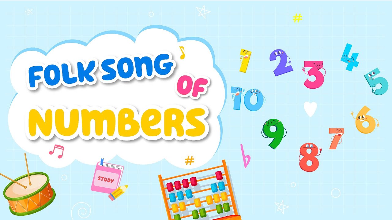 FOLK SONG OF NUMBERS | Nursery Rhymes | Learning With LÝ EM BÉ - YouTube