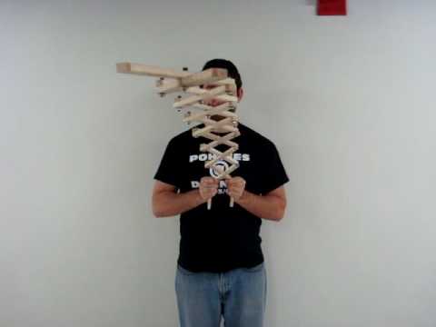 scissors mechanism - YouTube