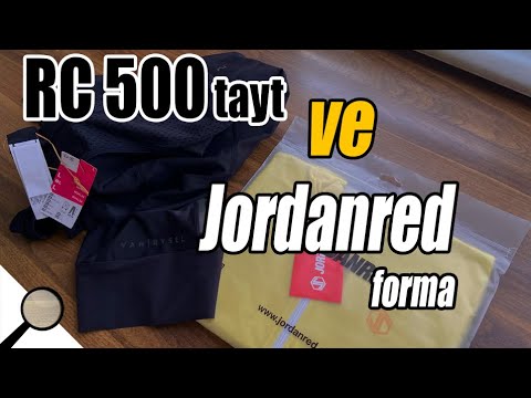 Van Rysel RC500 tayt ve Jordanred forma inceleme #reklam