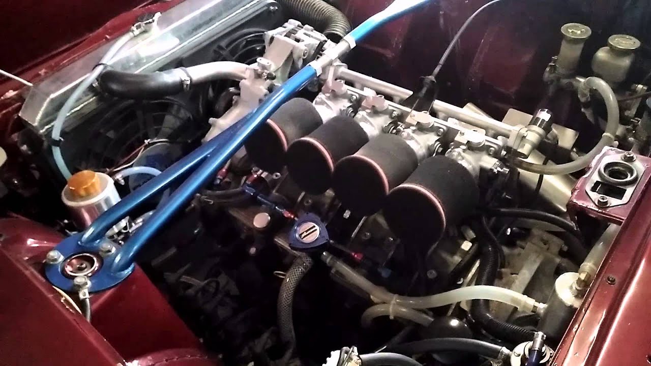 ScootSports FAIRLADY Z(S30) + Rotary Engine (13B 4rotor) - YouTube