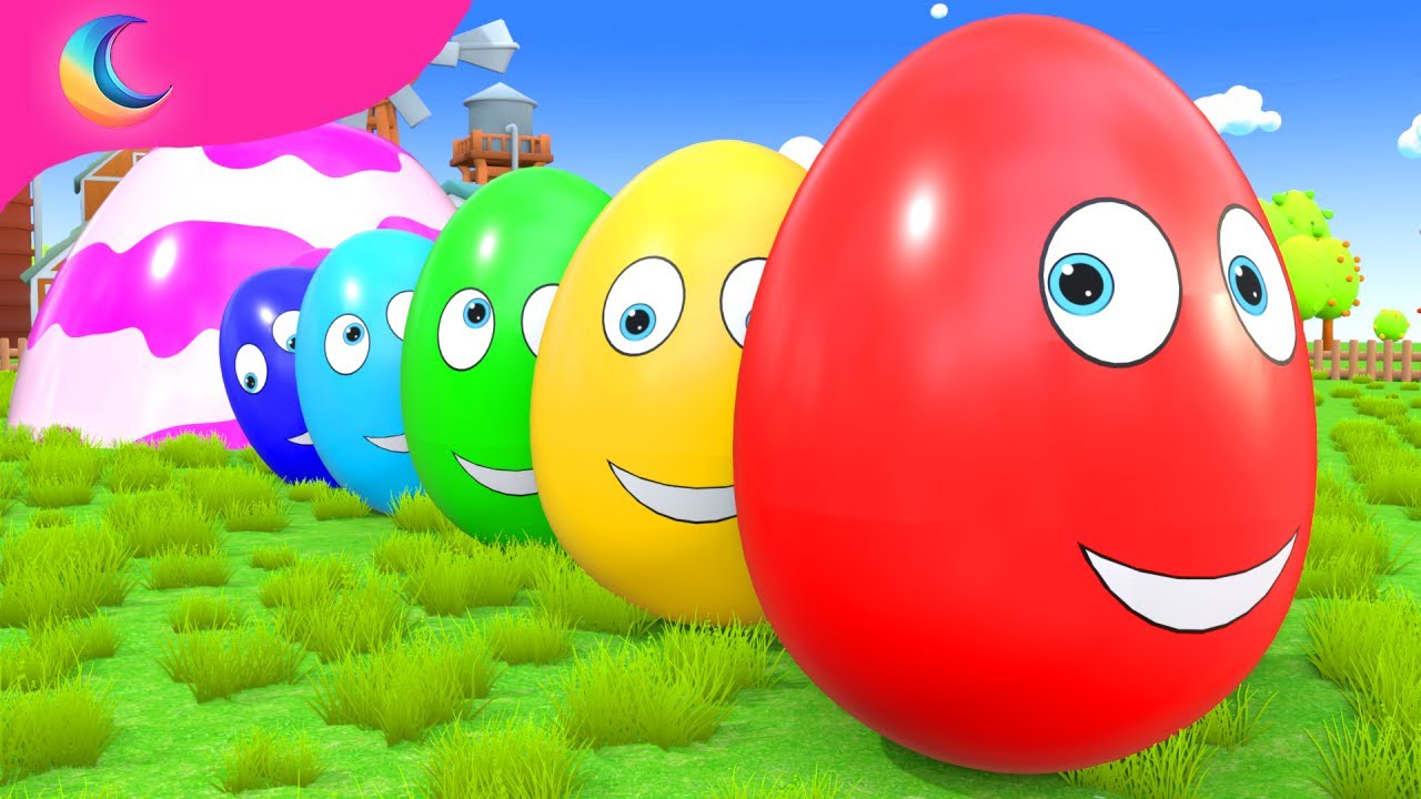 Surprise Eggs Kids Song | BluLoo Nursery Rhymes & Kids Songs - YouTube