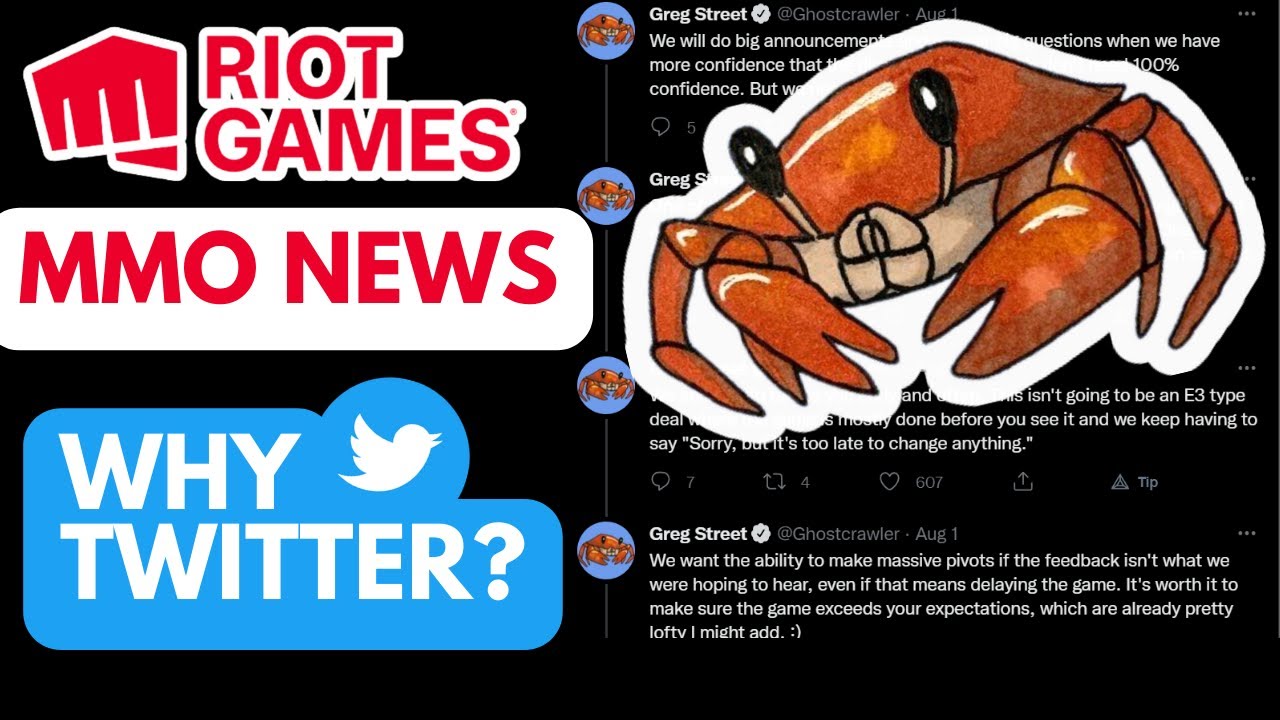 Riot's LEAGUE MMO News: Why Twitter announcement? - YouTube