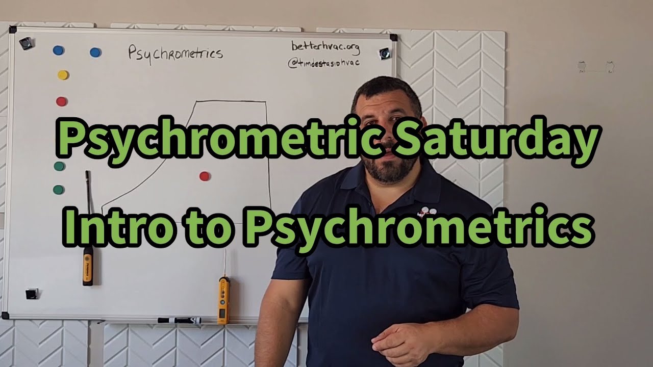Introduction to Psychrometrics - YouTube