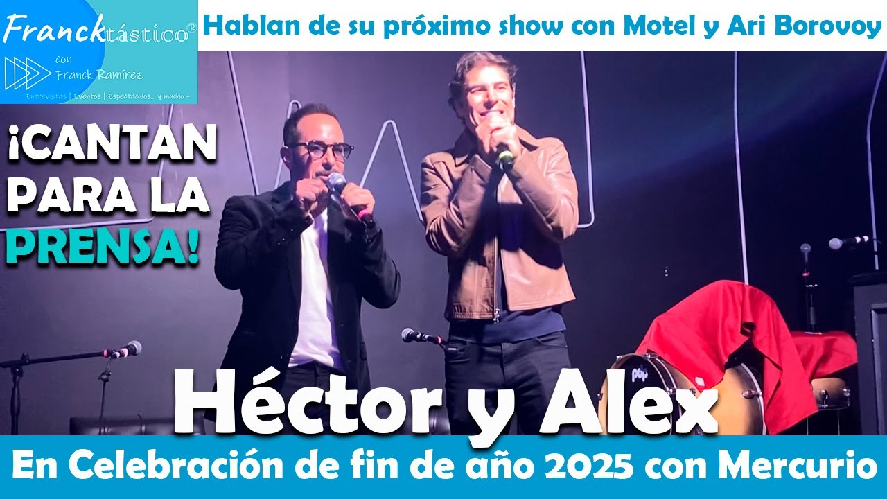 MERCURIO explota corazón de ALEX SIRVENT y HÉCTOR cantan villancicos y ...