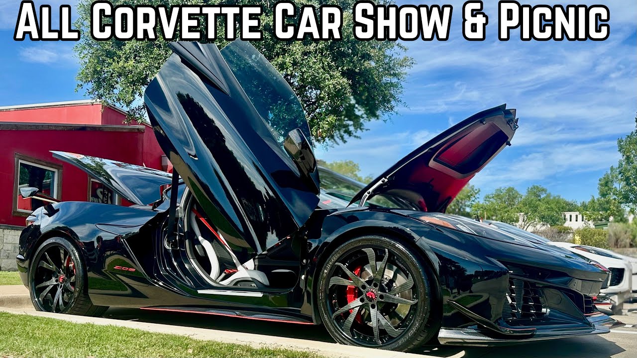 DFW Kings & Queens Car Show and Picnic - WILD and CRAZY Corvettes ...
