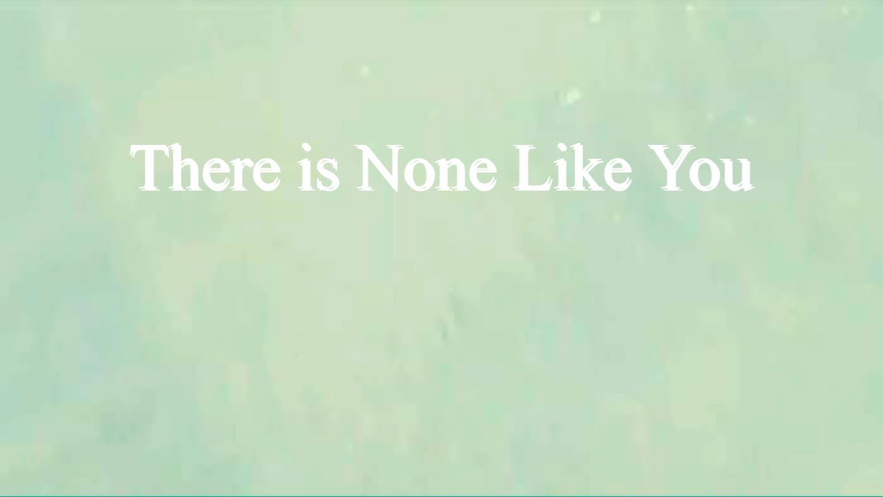 There is None Like You | With Lyrics | Instrumental - YouTube