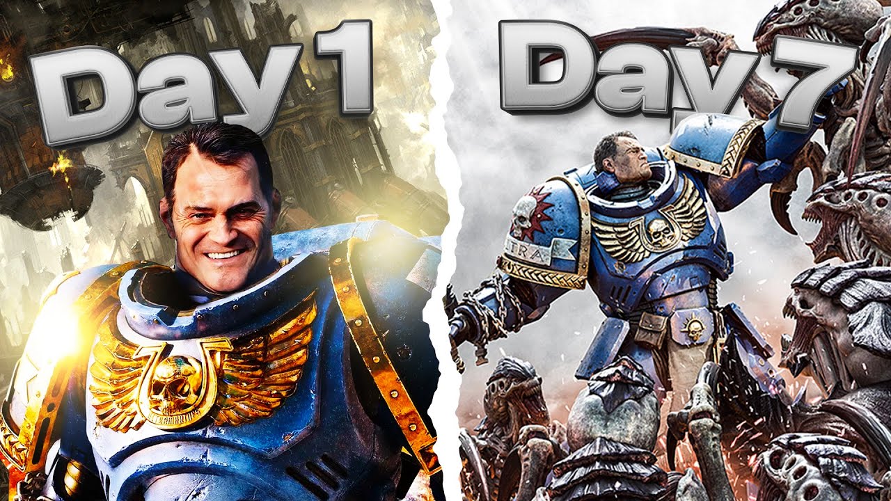 I 100% Beat Every Space Marine Game In 1 Week!!! (FIRST IN THE WORLD ...