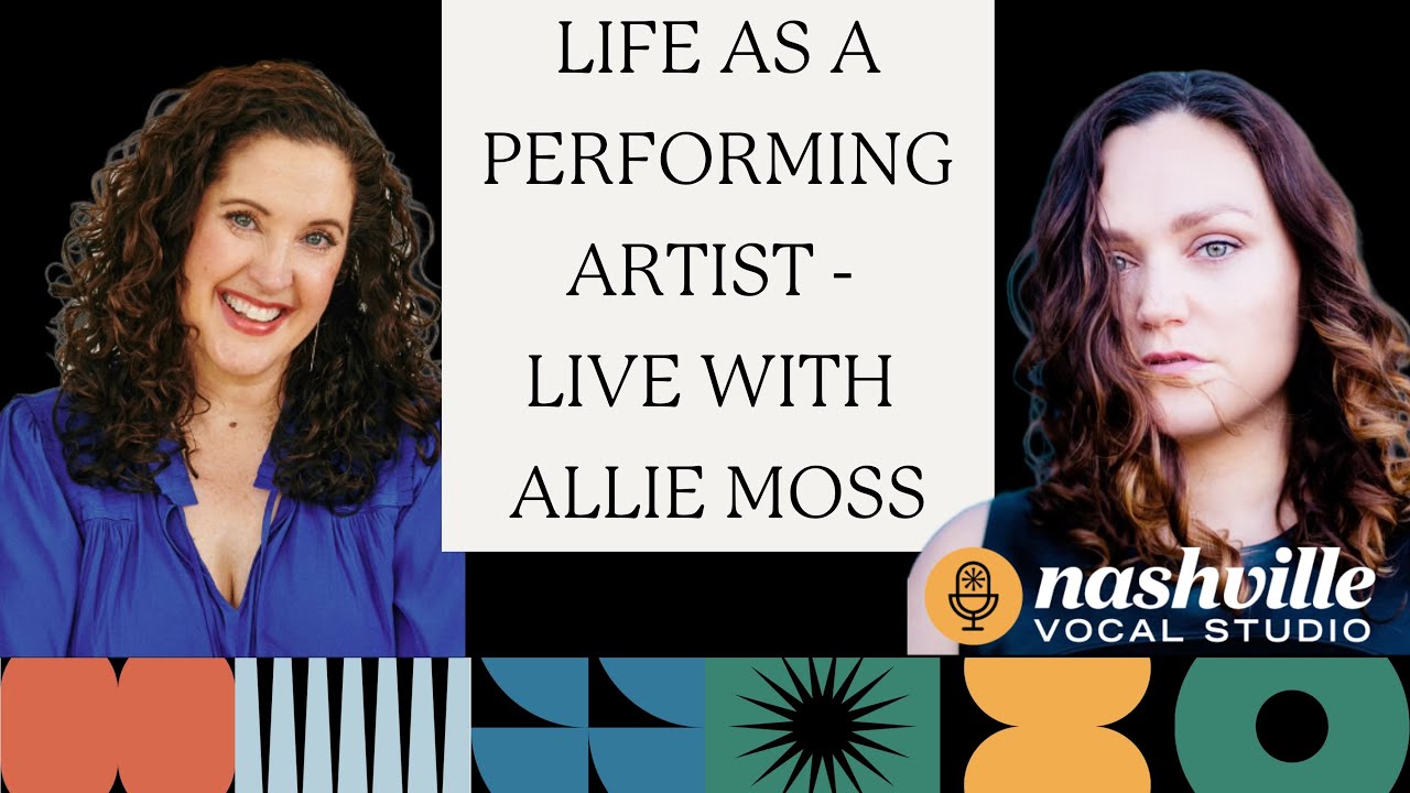 Life As a Performing Artist - Live with Allie Moss! - YouTube