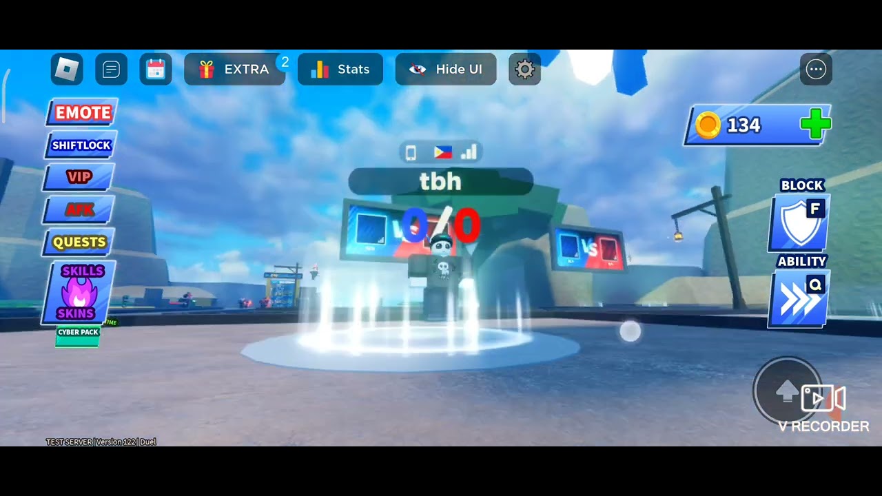 Bladder ball 2 (Blade Ball Testing Server) - YouTube