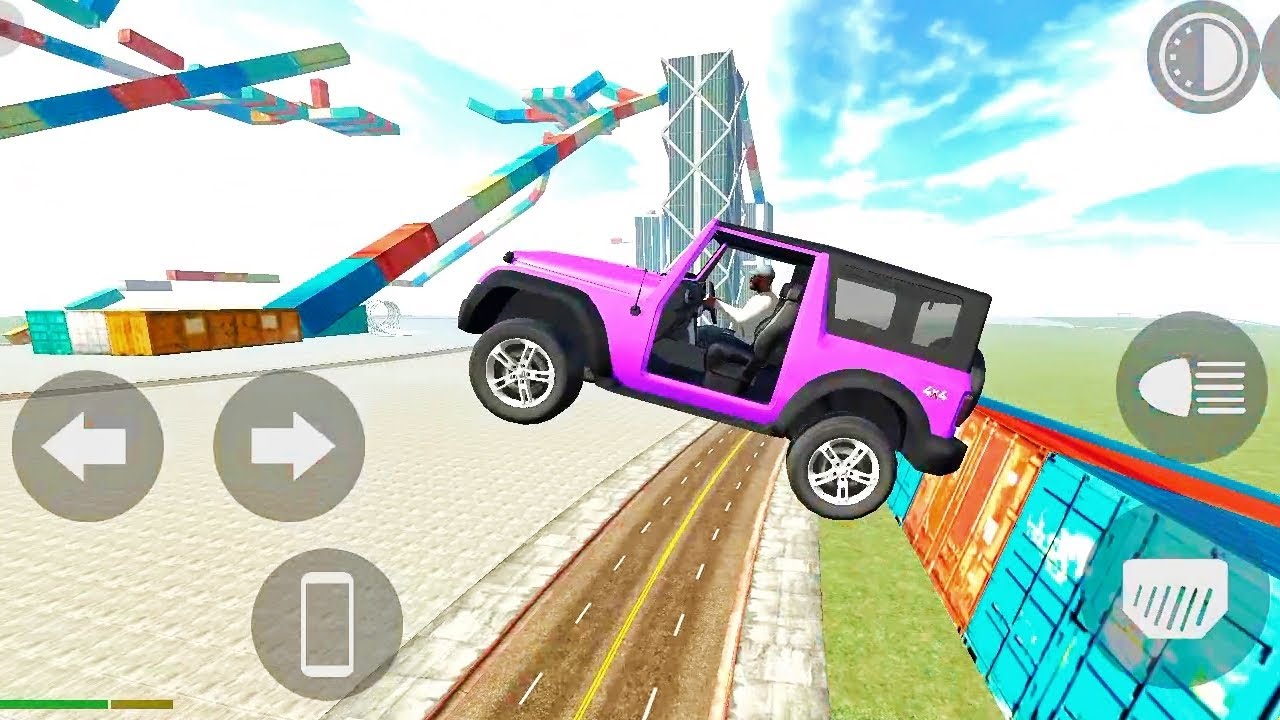 #thar Pink Color Car #gameplay #indianbikedriving3d #gamingvideos # ...