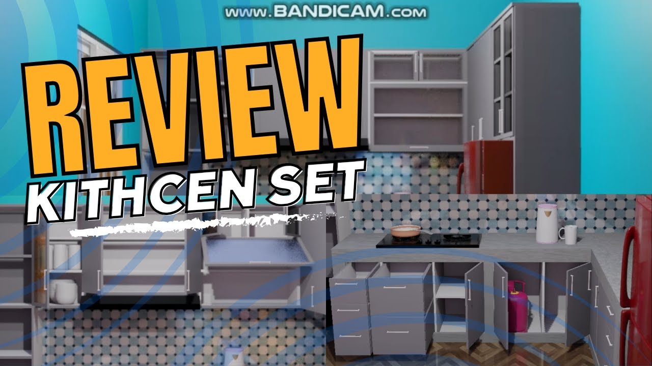 Riview KITHCEN SET!! Desain Rencana Rumah oleh Team Bangun Berkah ...