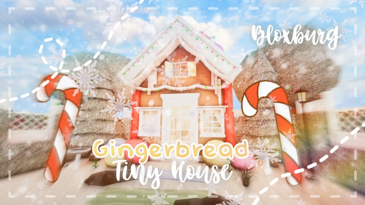 Roblox Bloxburg - Tiny Small GingerBread House - Minami Oroi - YouTube