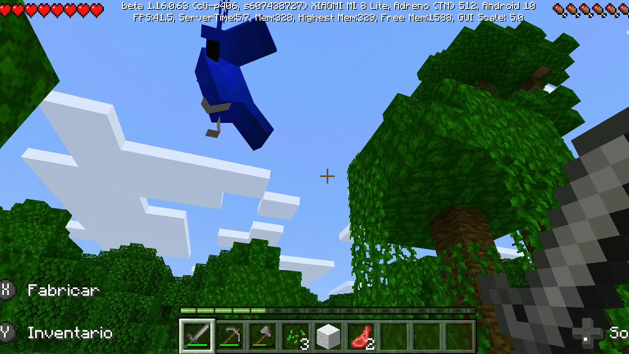 SOBREVIVIENDO EN UN MUNDO CUADRADO-MI MUNDI EP 1-MINECRAFT - YouTube