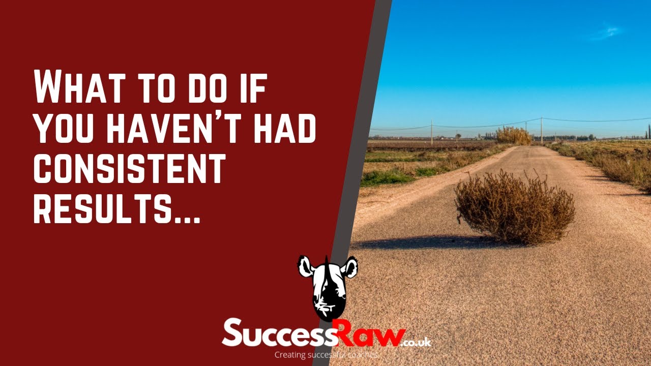 Ep 20 - Got no consistent results for a little while, then do this ...