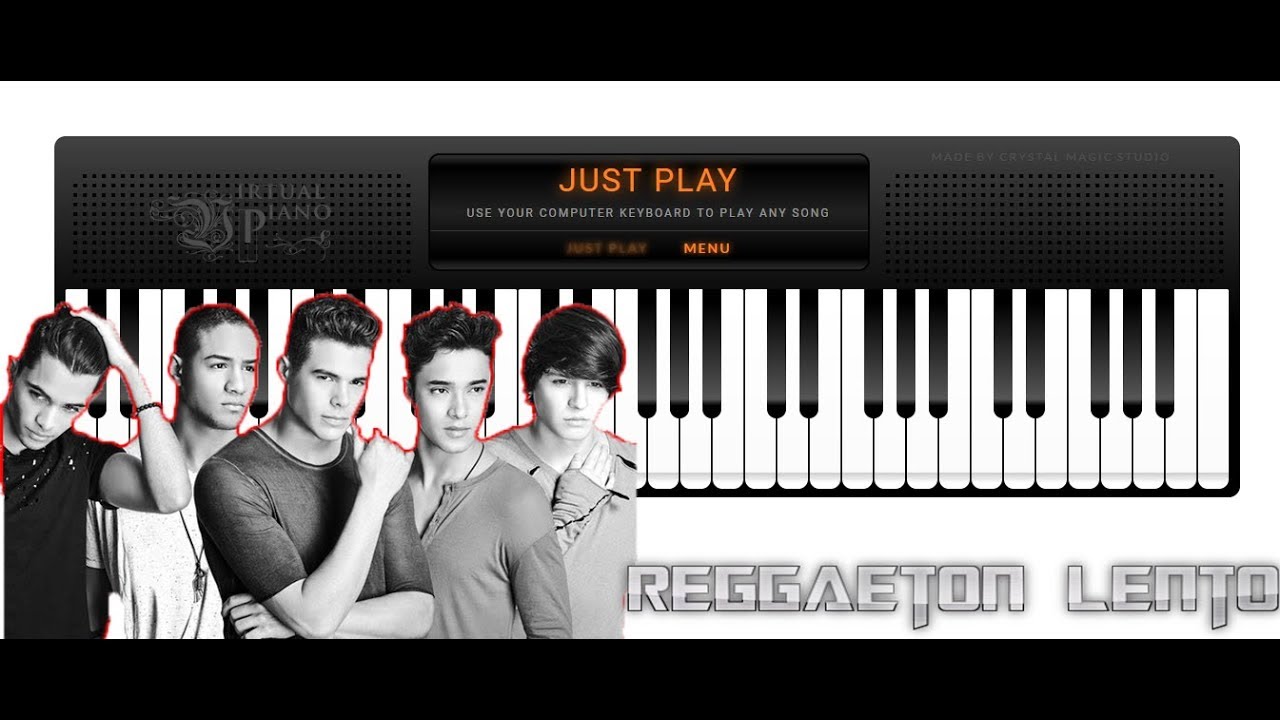 Virtual Piano - Reggaeton Lento - YouTube