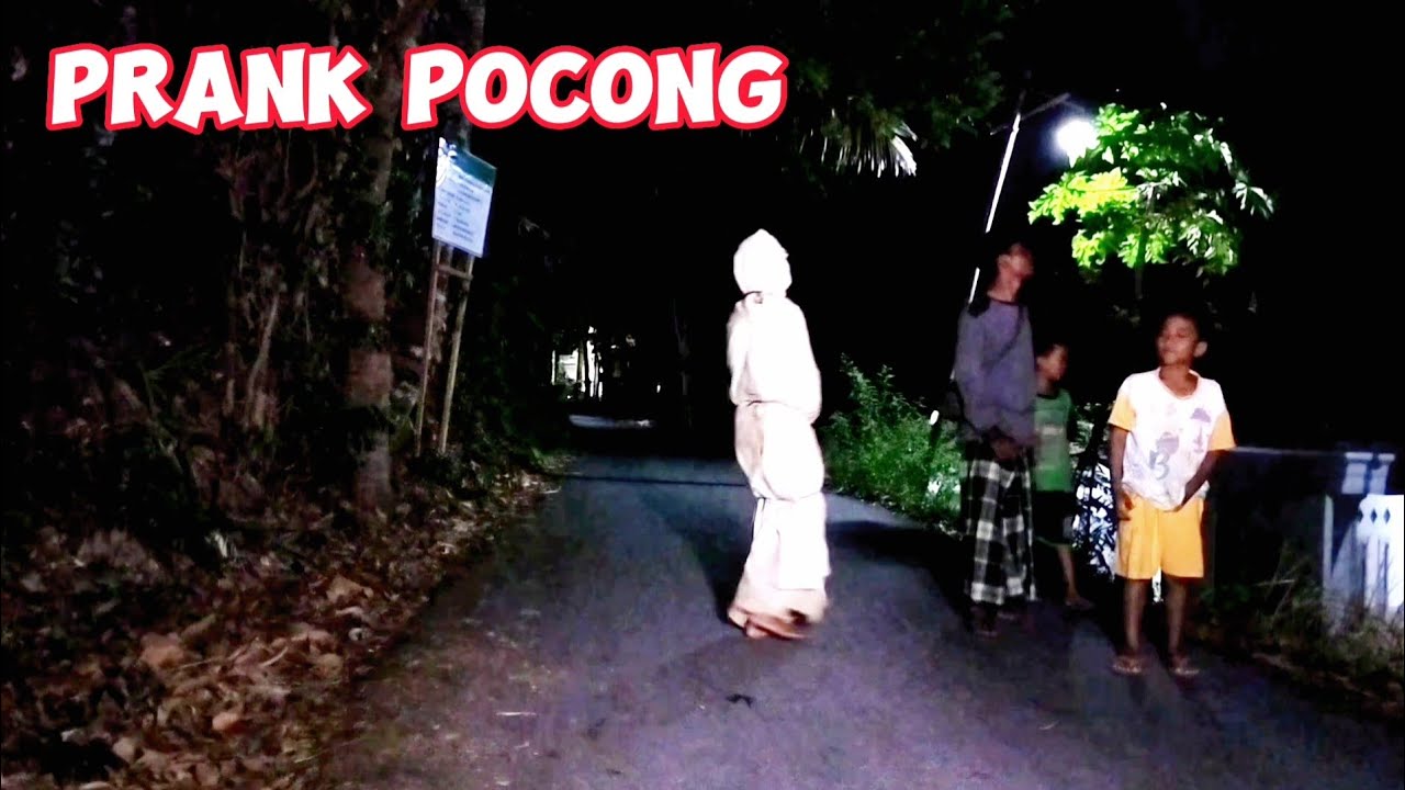 Ghost Funny Prank Pocong Paling Seru - YouTube