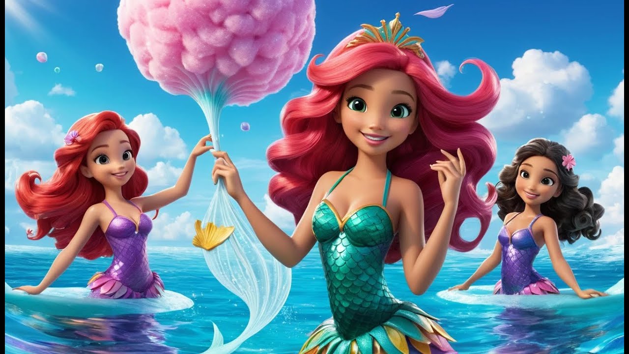 Mermaid Mia’s Cotton Candy Castle | Magical Mermaid Song for Kids ...