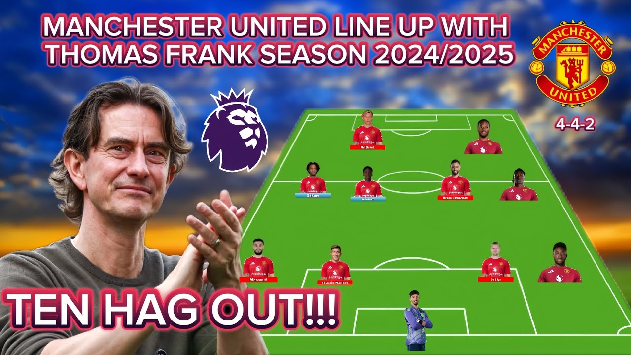 BEST 🔥 MANCHESTER UNITED new predicted 4-4-2 Line up with Thomas Frank ...