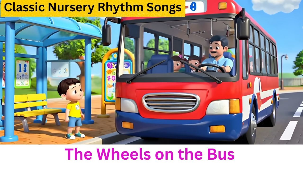 The Wheels on the Bus | Fun Nursery Rhyme | Classic Kids Song - YouTube